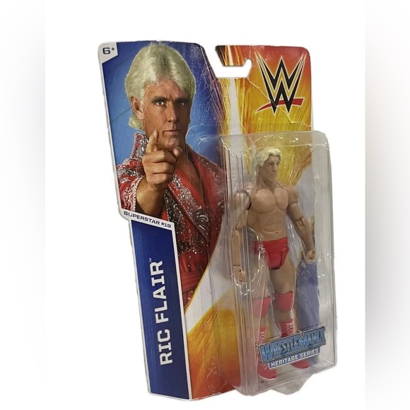 Mattel | Toys | Wwe Wrestlemania Heritage Series Superstar 9 Ric Flair Action Figure Mattel ...